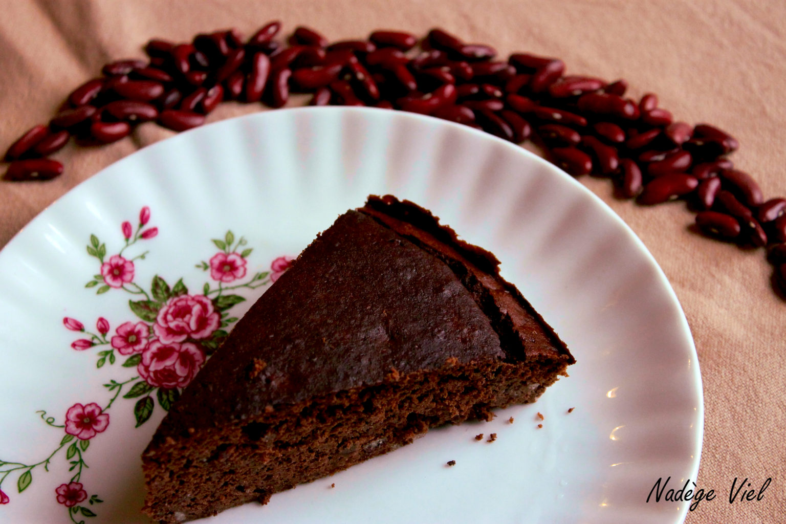 Gâteau chocolat / haricots rouges – Citrouille & Citron