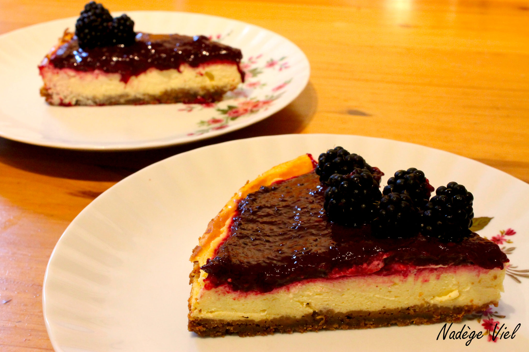 Cheesecake aux fruits rouges – Citrouille & Citron